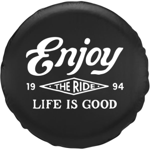 Enjoy The Ride-tire Cover – Life is Good Westport, Canada